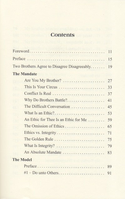 Do Unto Brothers | PPH