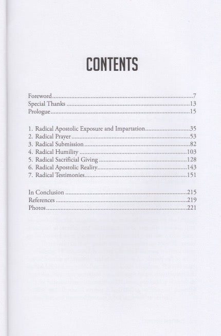 Radically Apostolic | PPH