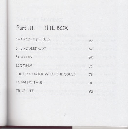 Breaking the Alabaster Box | PPH